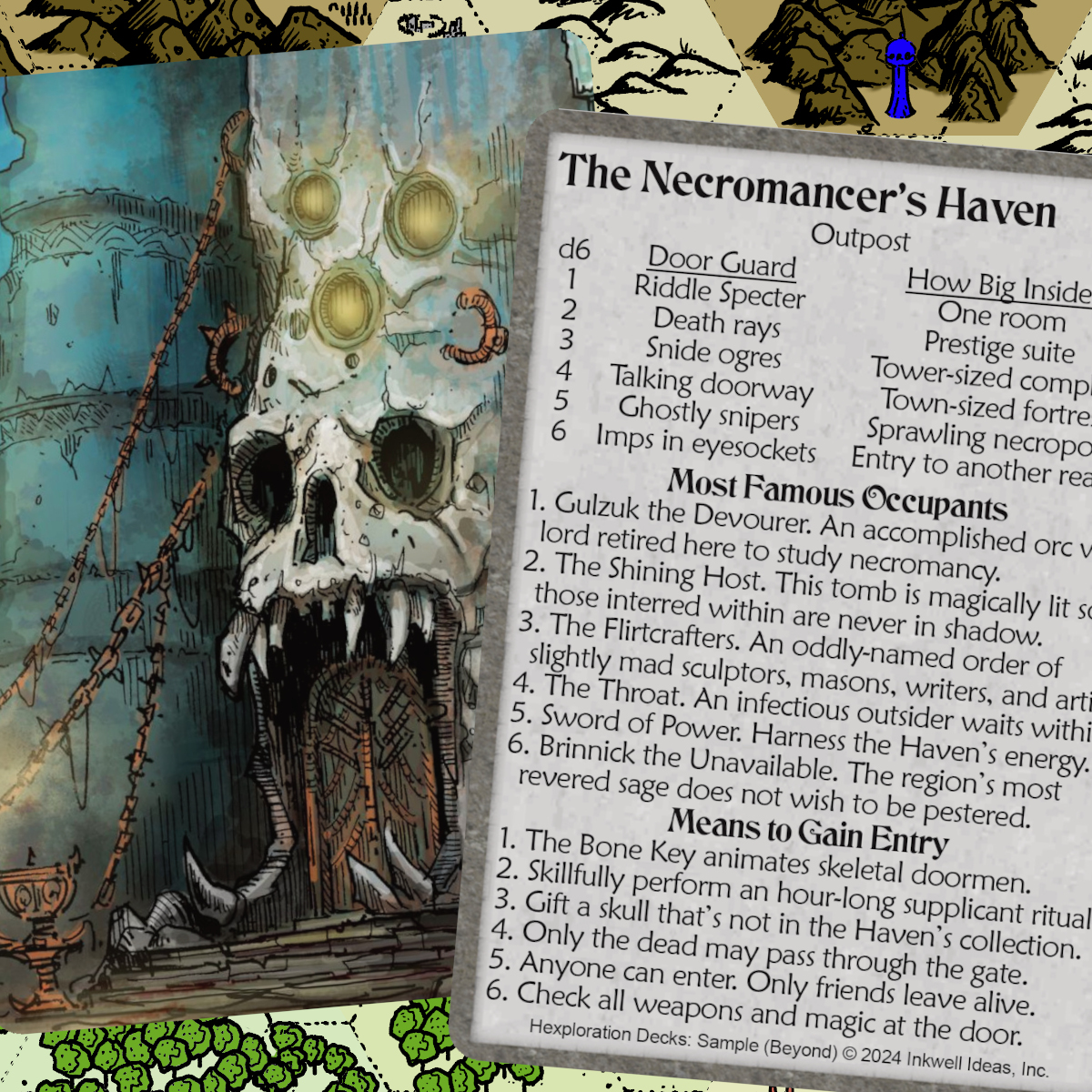 Hexploration Decks & Tiles-- Hexcrawl/Sandbox RPG Support - BackerKit
