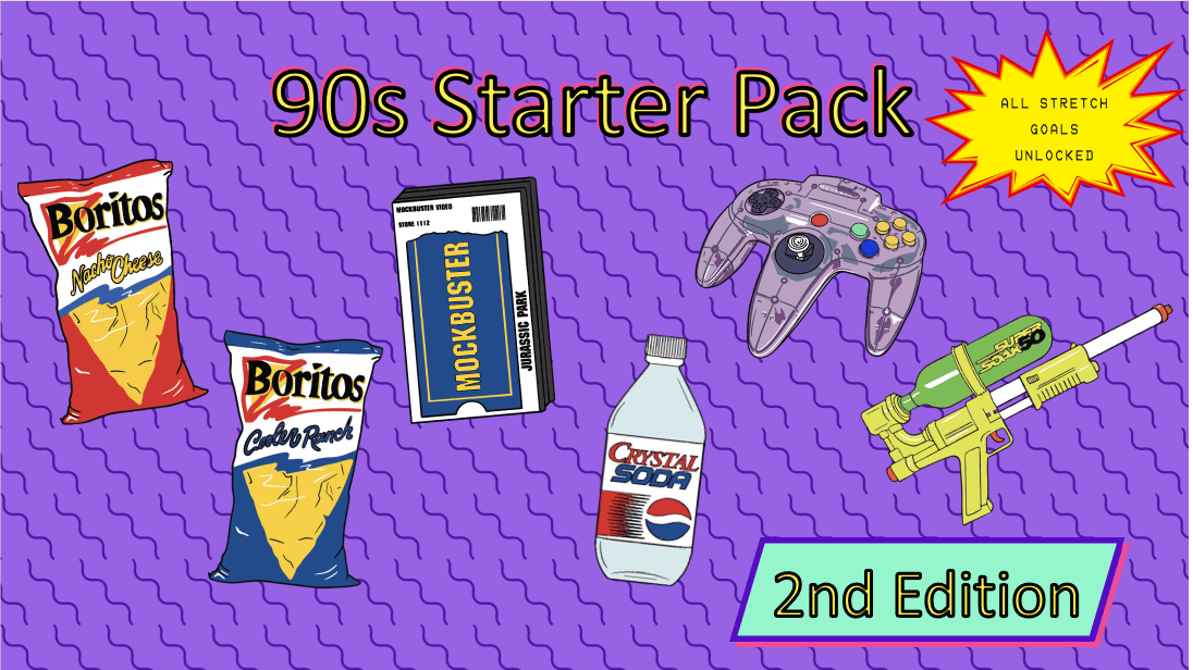 90s Starter Pack: 2nd Edition - BackerKit