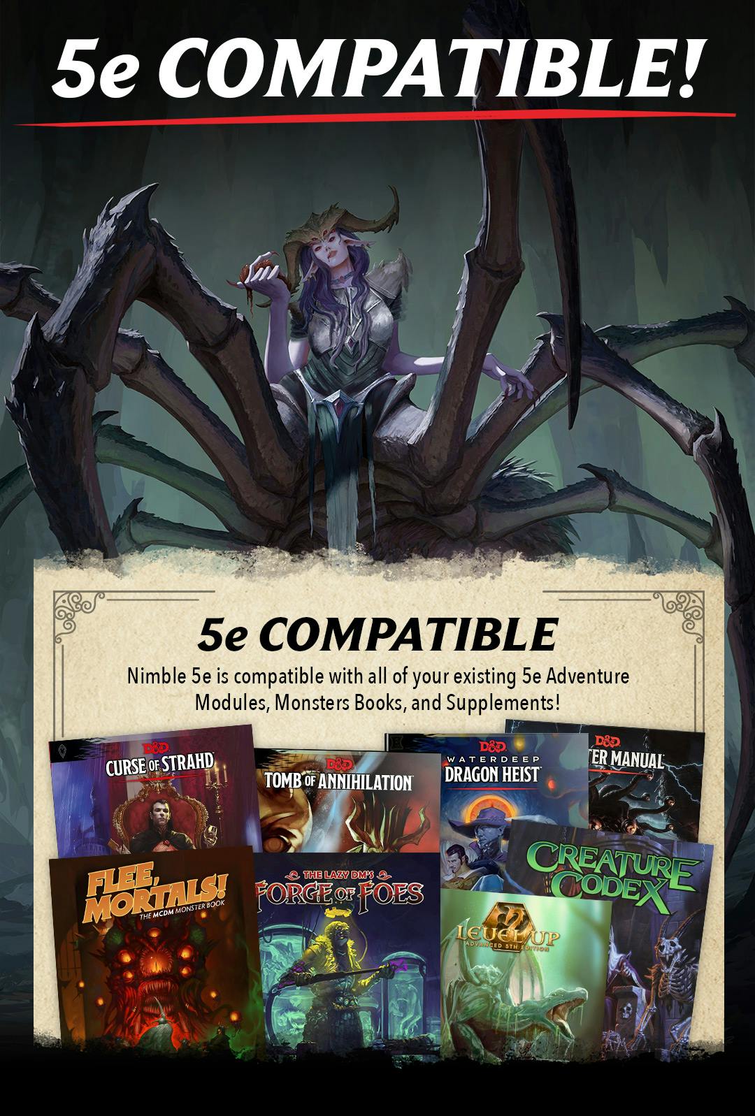 Nimble 2: A Fast, Tactical, 5e Compatible, RPG - BackerKit