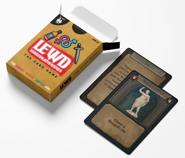 Lewd Dungeon Adventures: The Card Game - BackerKit