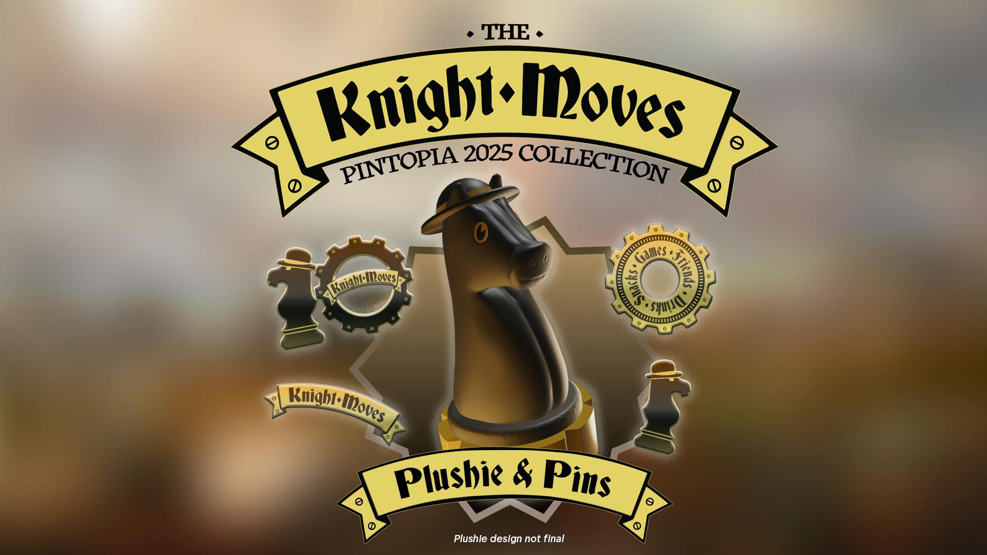Knight Plushie | Knight Moves Plushie & Pins - BackerKit