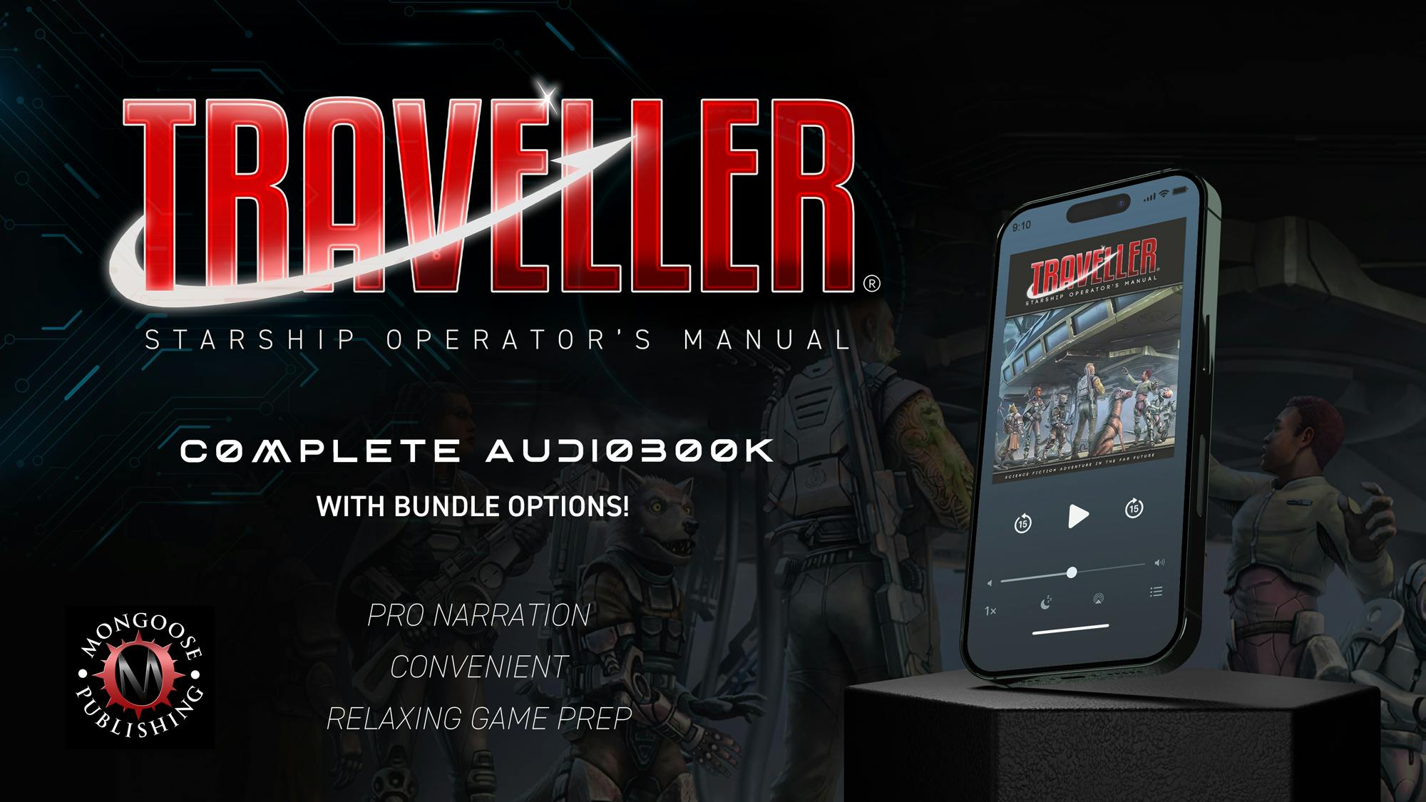 Audiobook of Starship Operator's Manual for Traveller - BackerKit