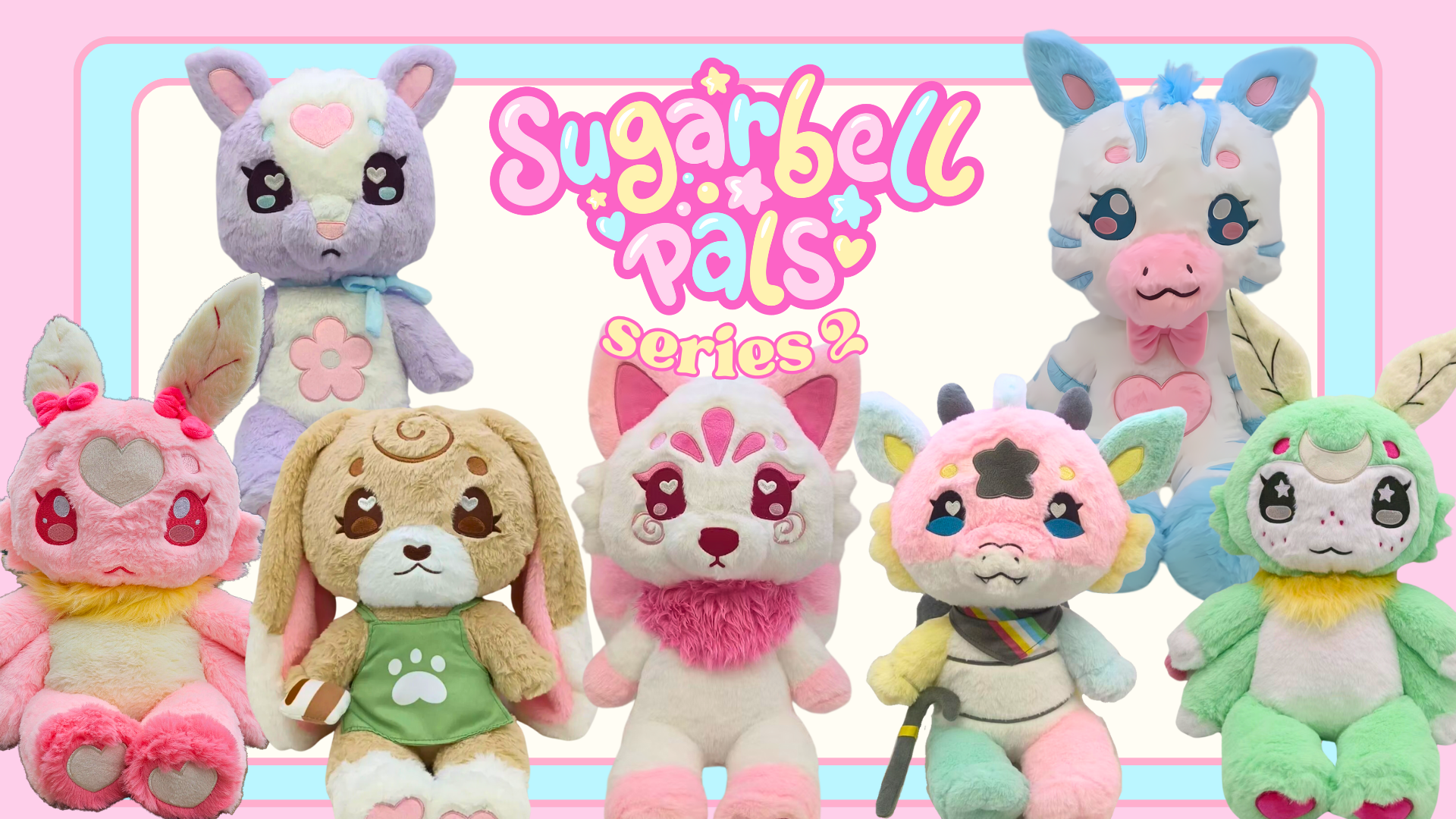 Sugarbell Pals emotional Support plush- SERIES 2 - BackerKit