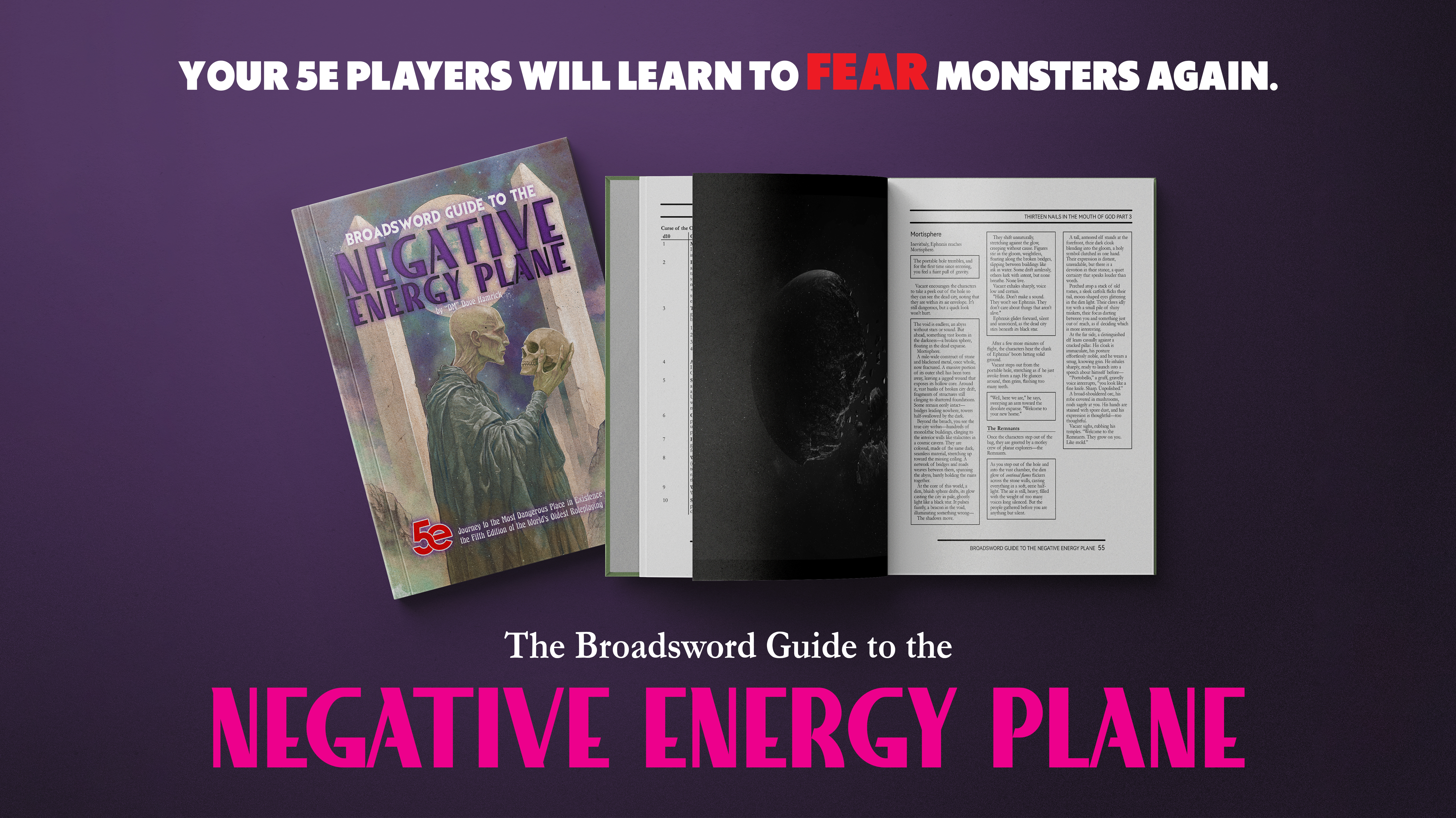 Broadsword Guide to the Negative Energy Plane - BackerKit