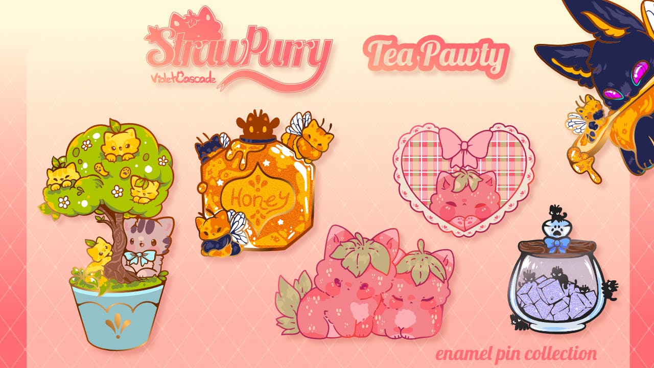 Strawpurry Tea Party - BackerKit