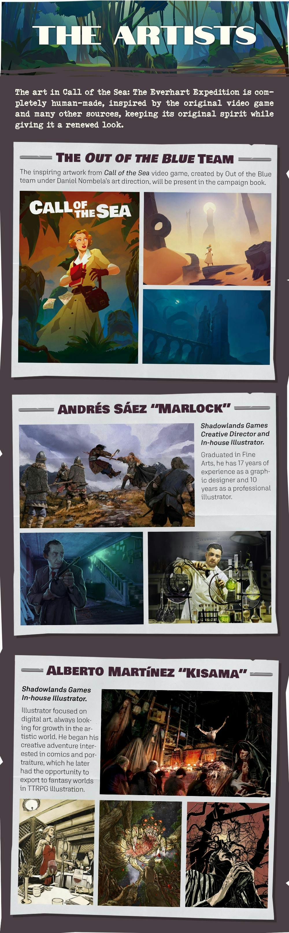 Call of the Sea: The Everhart Expedition - BackerKit