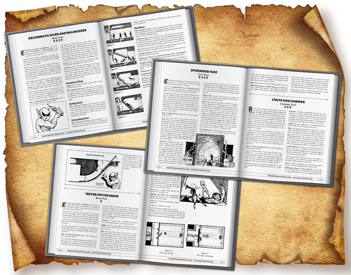 Grimtooth's Old-School Traps for 5E and DCC - BackerKit