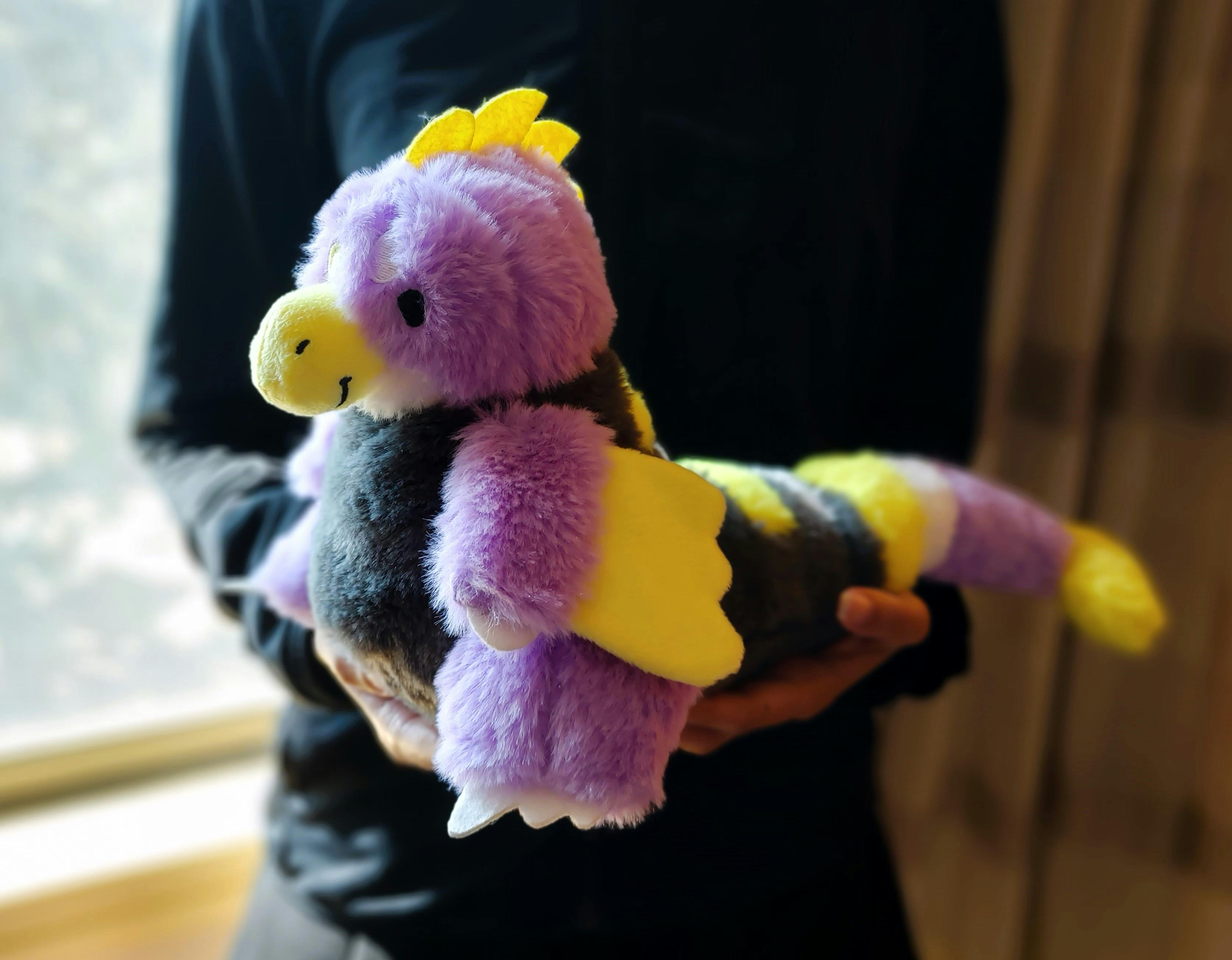 Rainbow Raptor Bakery - Colorful Dinosaur Plushies & Pins Project ...