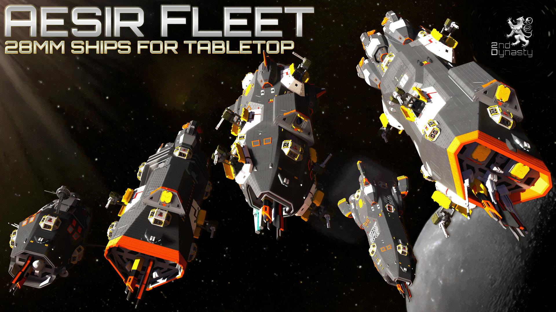 Poll: Which is your favourite ship from the Aesir Fleet? - Aesir Fleet: 28mm Ships for your ...