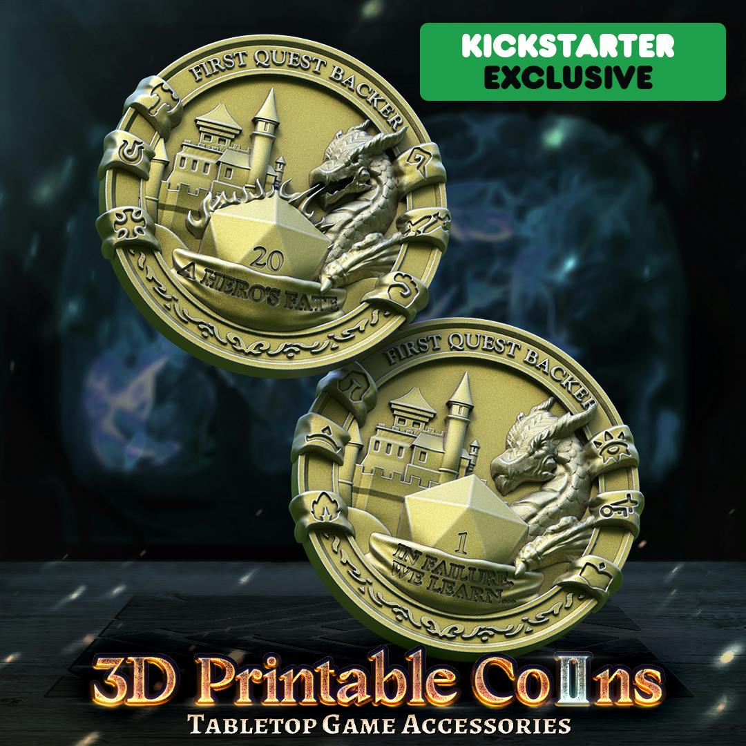 3D Printable Coins Returns to Kickstarter With Volume 2!